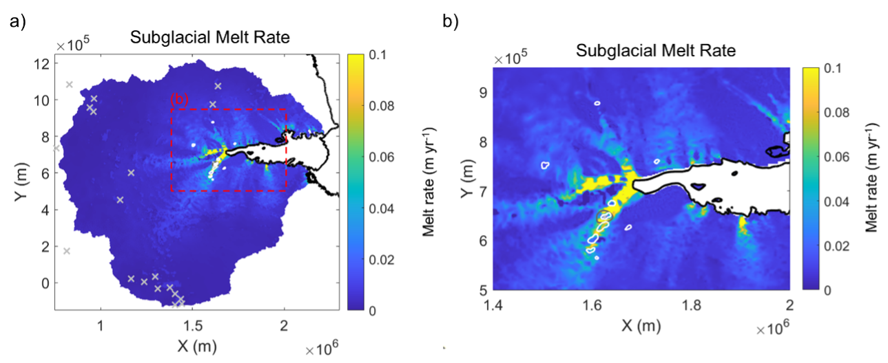 Using satellite altimetry and numerical modelling to characterise subglacial hydrology beneath ...